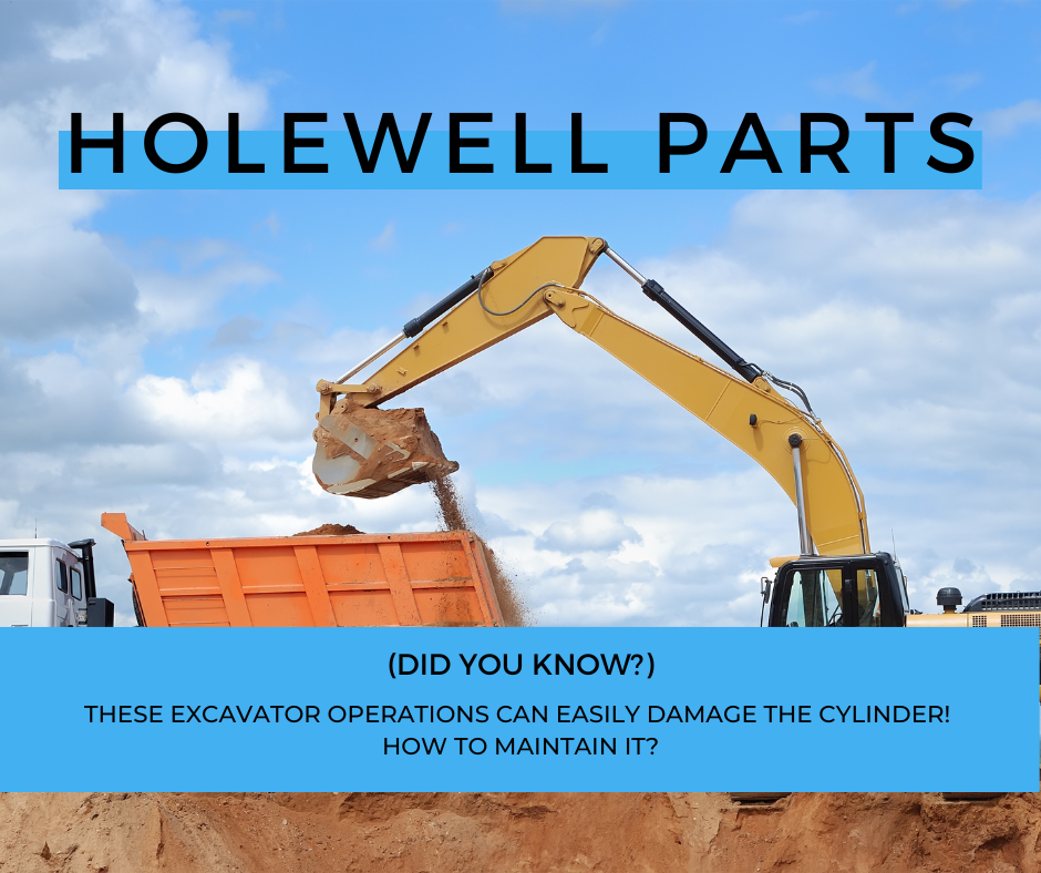 These excavator operations can easily damage the cylinder! How to main