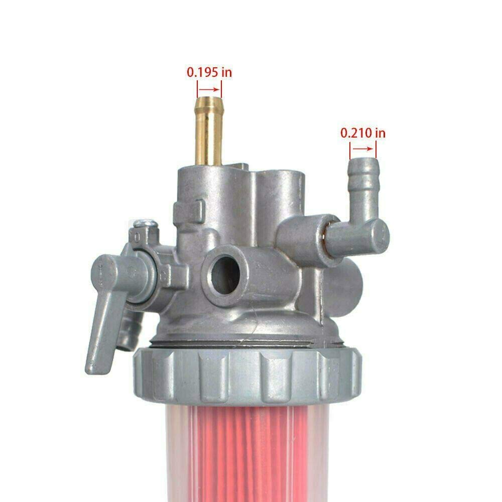 Aftermarket New Fuel Filter Assembly AM876411 AM875142 for John Deere