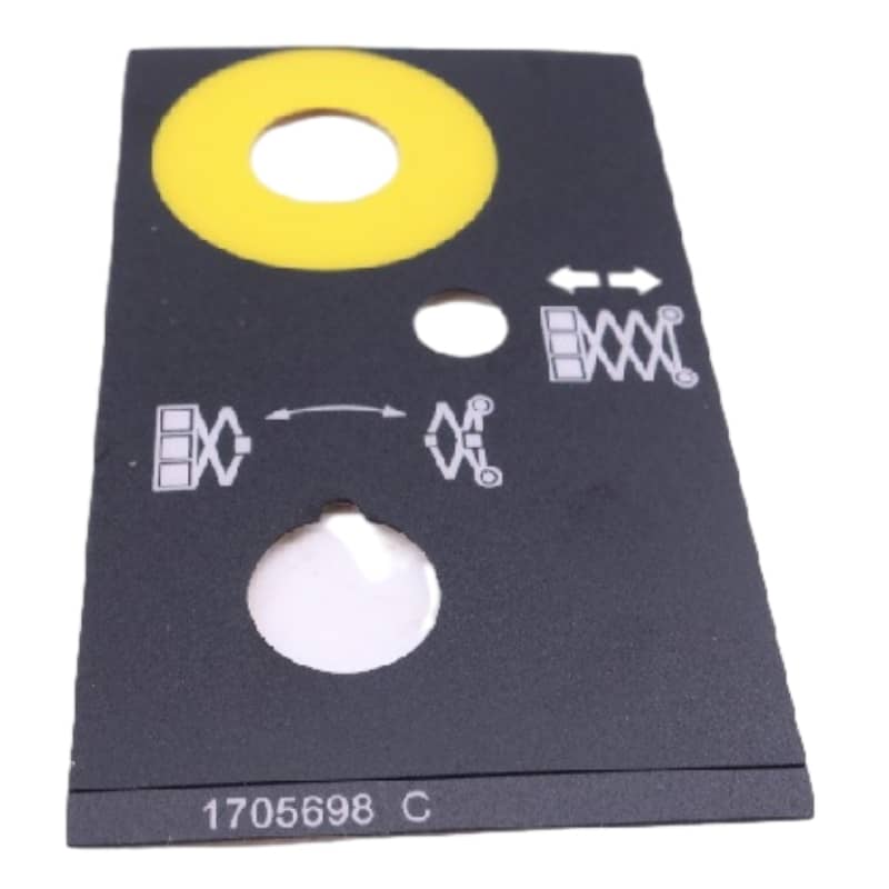 Aftermarket Decal Control Panel 1705698 For JLG