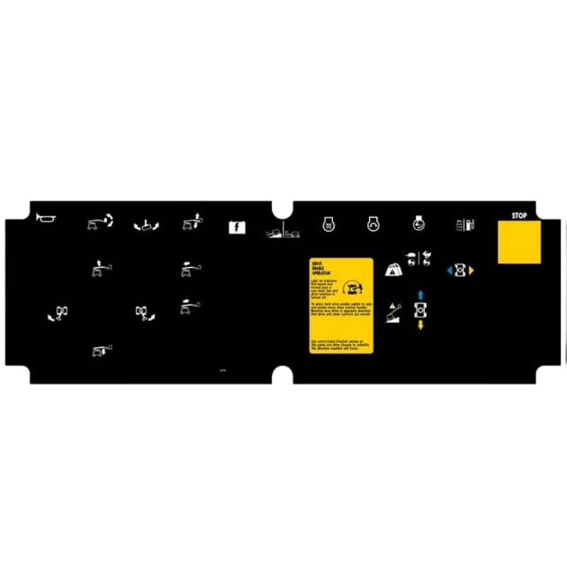 Aftermarket Platform Control Panel Decal 62074GT 62074 For Genie Teles