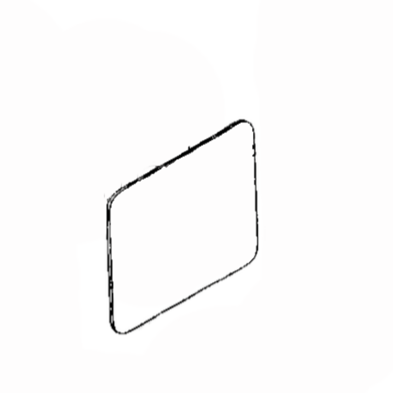 Replacement Excavator Rear Glass AT215124 4369555 For John Deere & Hit